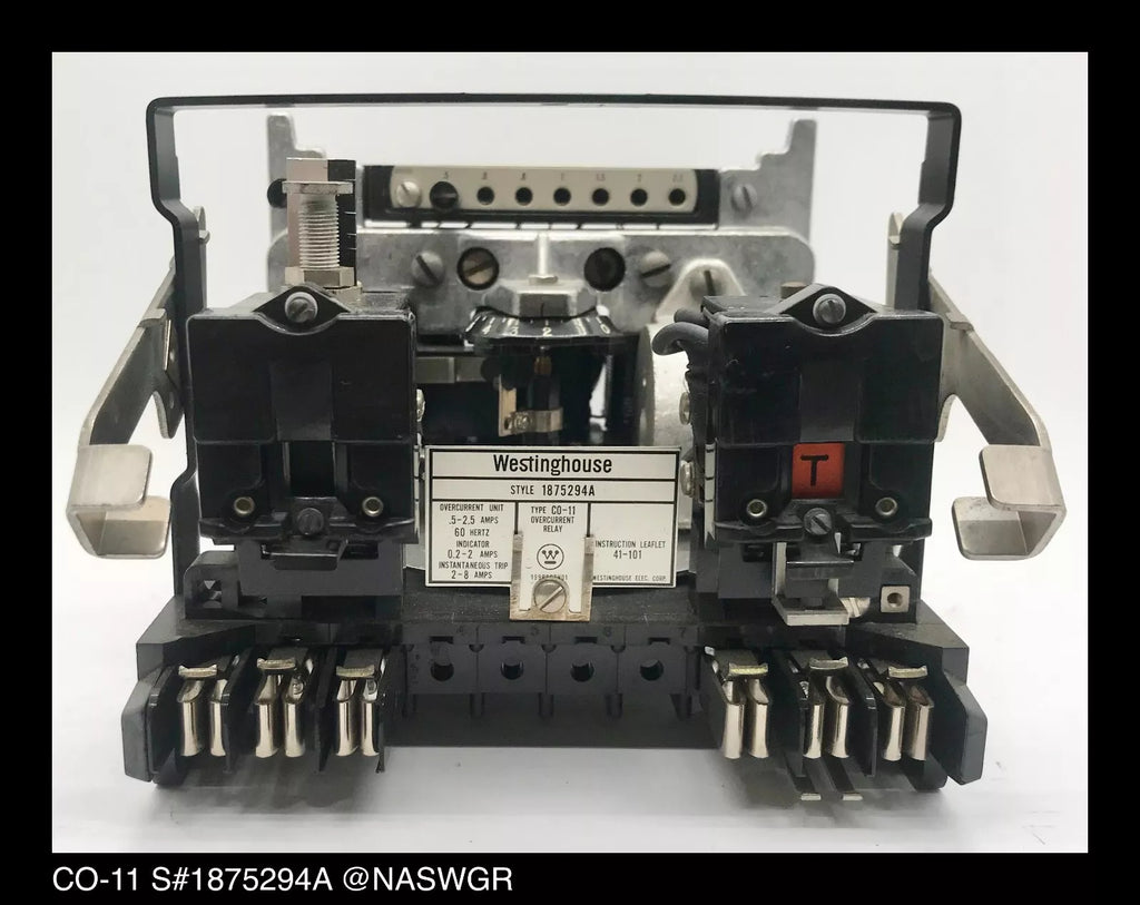 Westinghouse CO-11, 1875294A Overcurrent Relay - 0.5/2.5 Amp — North ...