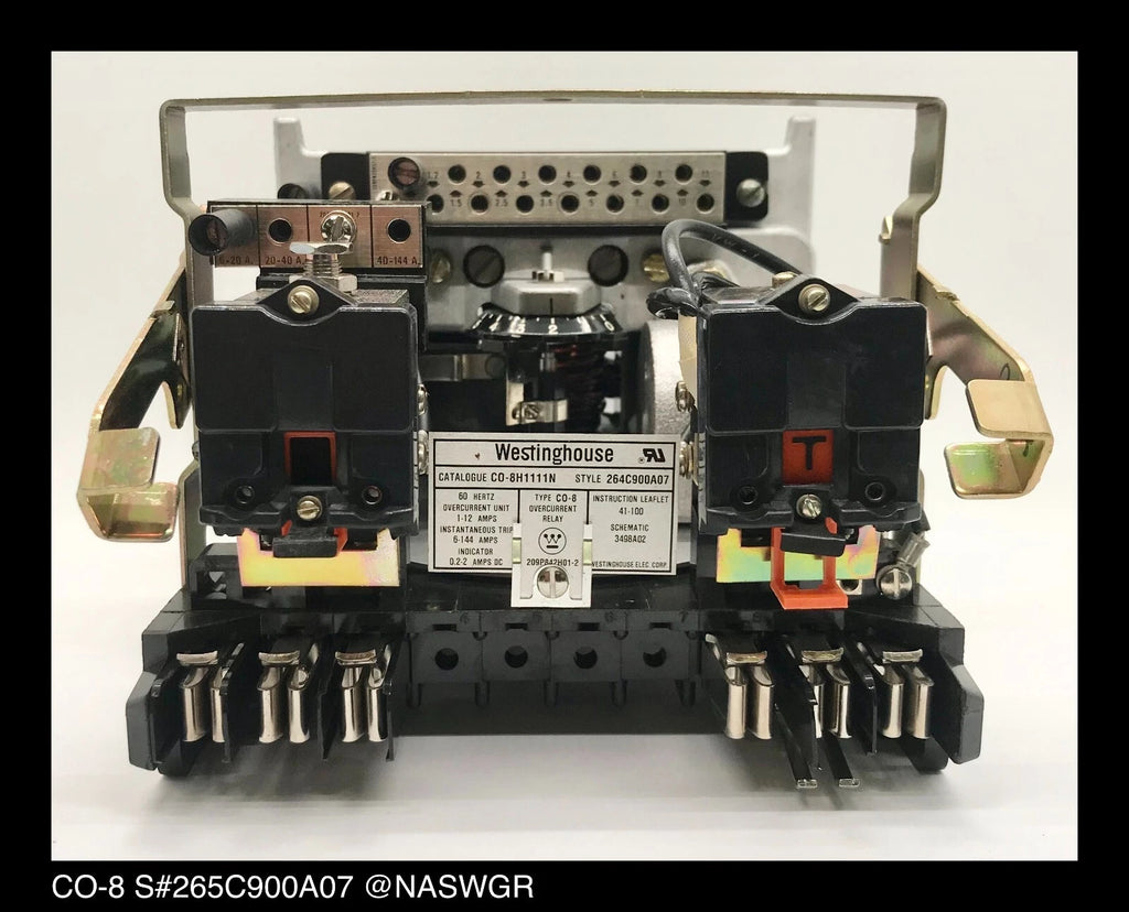 Westinghouse CO-8H1111N Overcurrent Relay - 1/12 Amp — North American ...