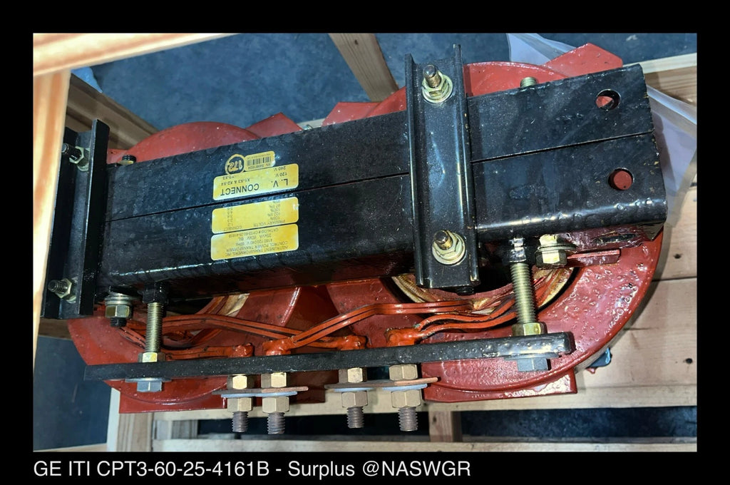 GE ITI CPT3-60-25-4161B Control Power Transformer - Shelf Surplus 25KV ...