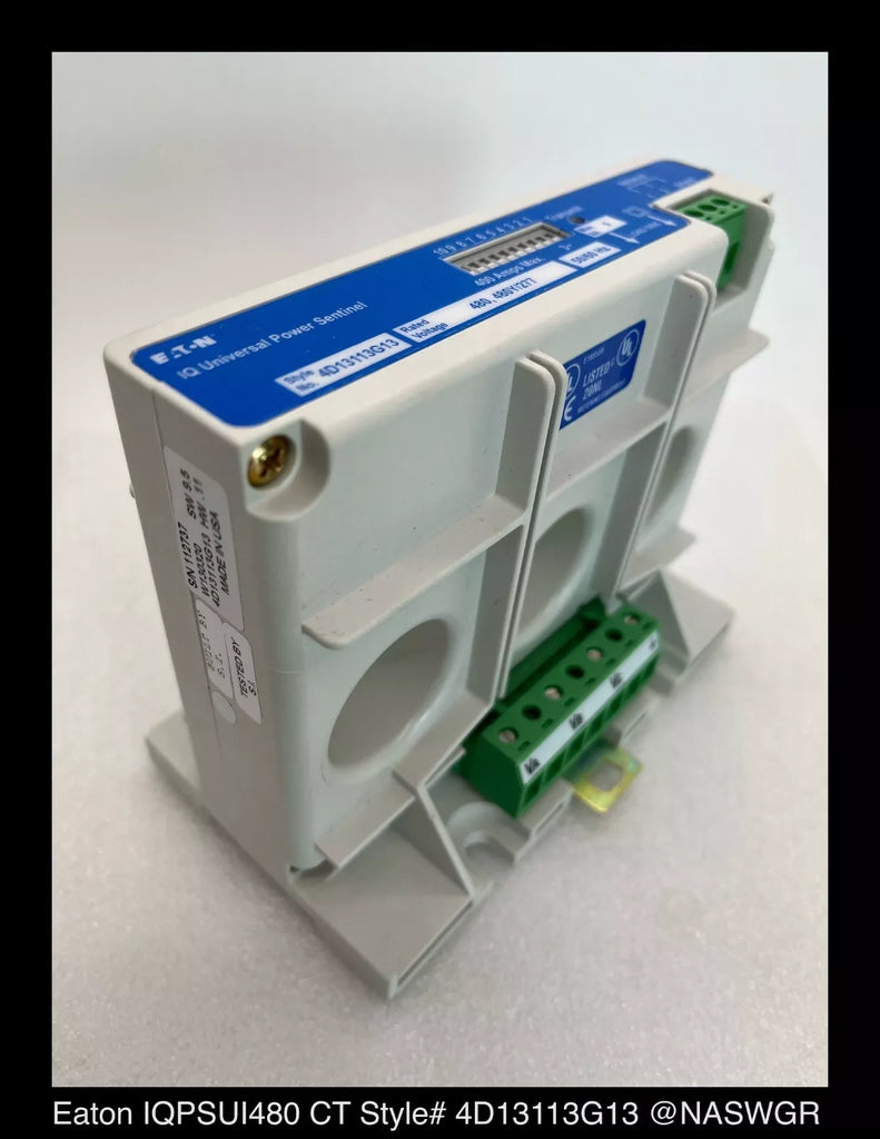 Eaton IQPSUI480 IQ Universal Power Sentinel CT Style# 4D13113G13 Unuse ...