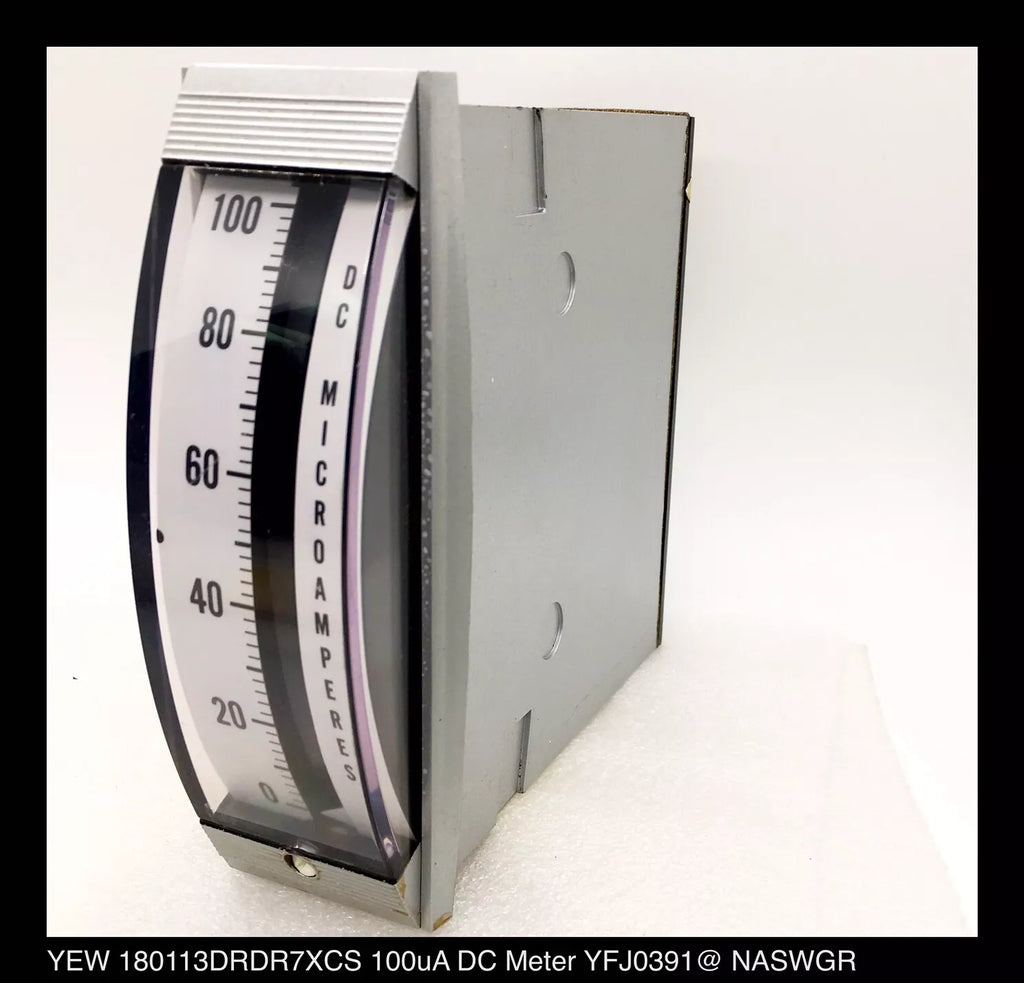 YEW 180113DRDR7XCS - 4" Vertical Panel Meter - 0-100uA, DC — North ...