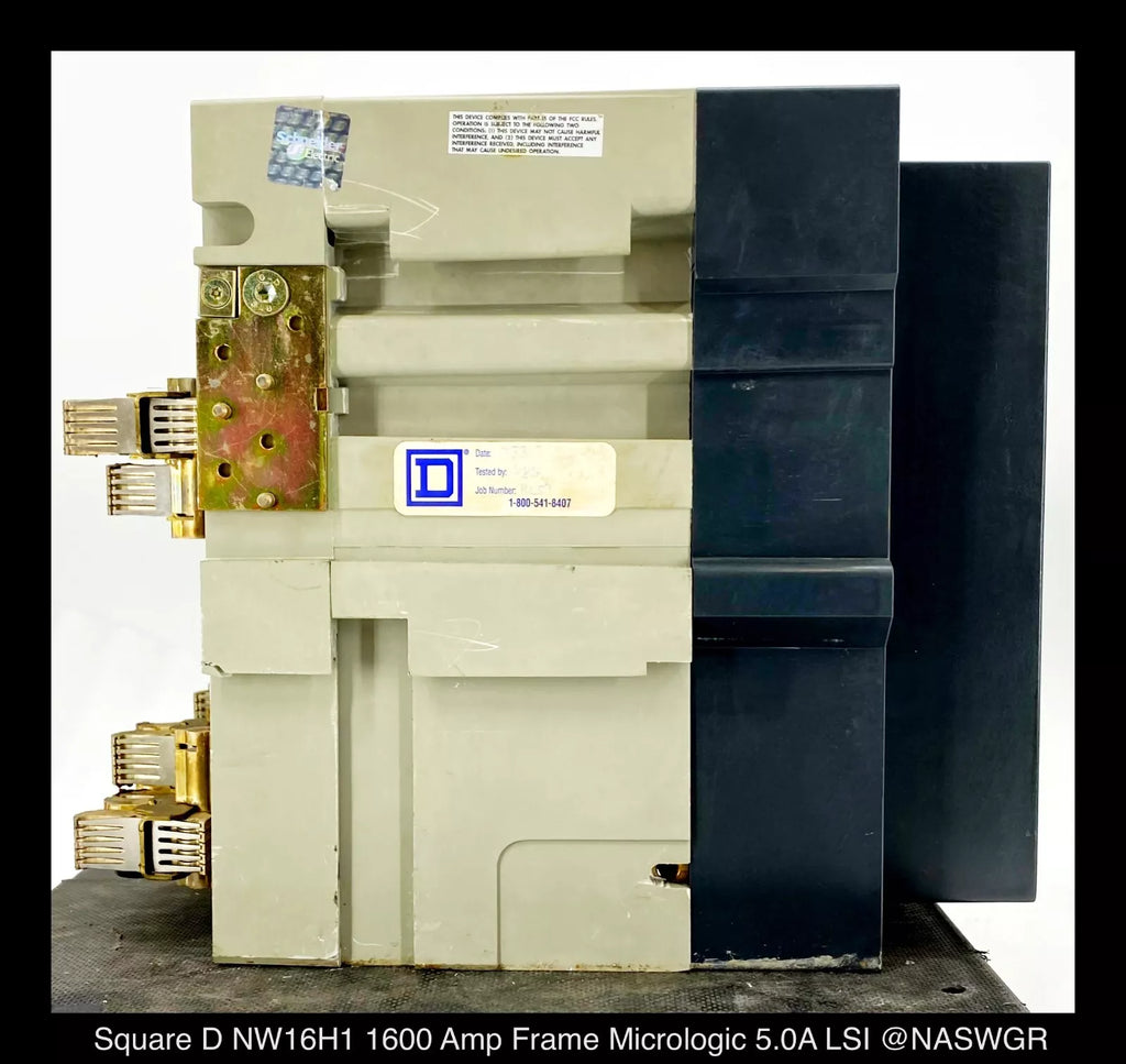 Square D MasterPact NW16H1 Circuit Breaker - 1600 Amp — North American ...