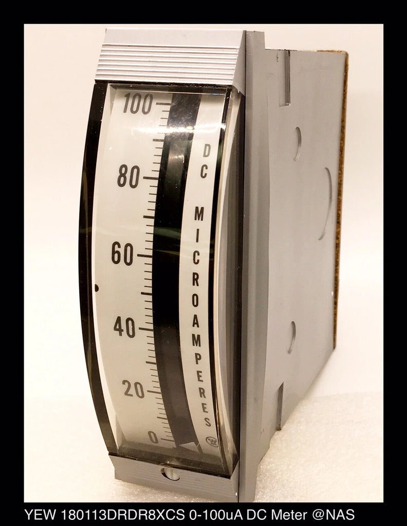 YEW 180113DRDR8XCS - 4" Vertical Panel Meter - 0-100uA, DC — North ...