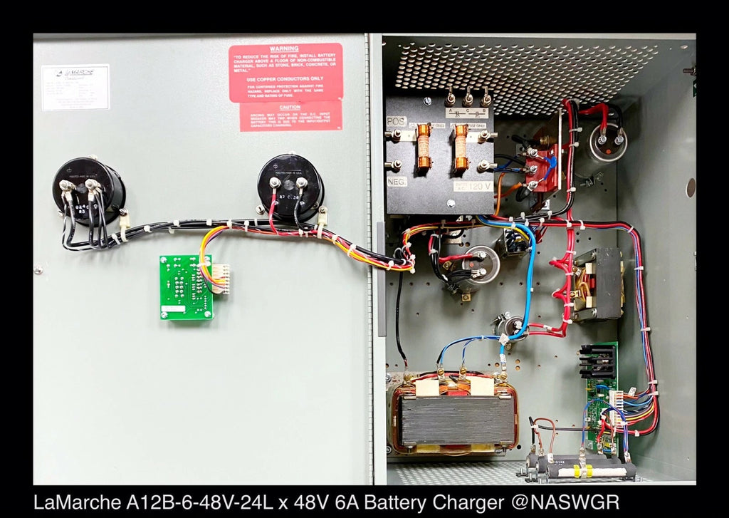 LaMarche A12B 48V Battery Charger - LaMarche A12B-6-48V-A1-24L - Surpl ...