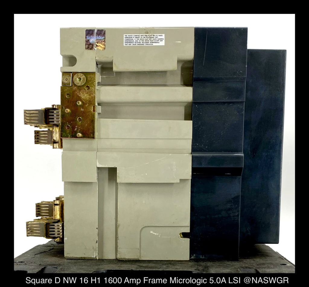 Square D MasterPact NW16H1 Circuit Breaker - 1600 Amp — North American ...