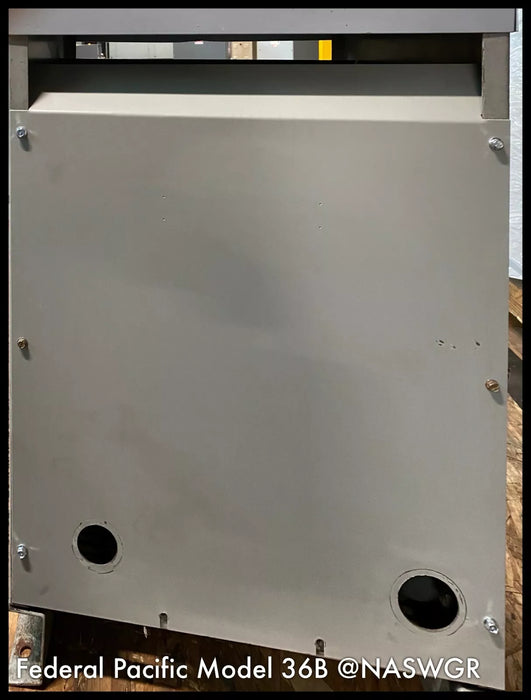 Federal Pacific Model 36B Dry Type Transformer — North American ...