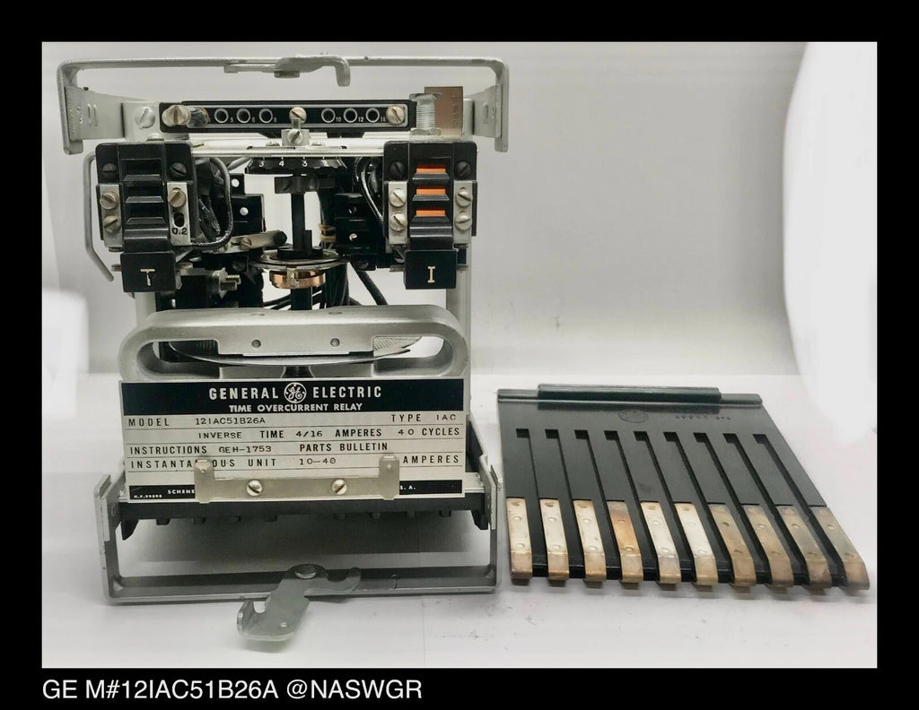 GE 12IAC51B26A Overcurrent Relay - 4/16 Amp — North American Switchgear ...