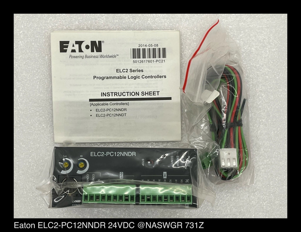Eaton ELC Logic Controller - ELC2-PC12NNDR - ELC2-PC12NNDR-1 - Surplus ...