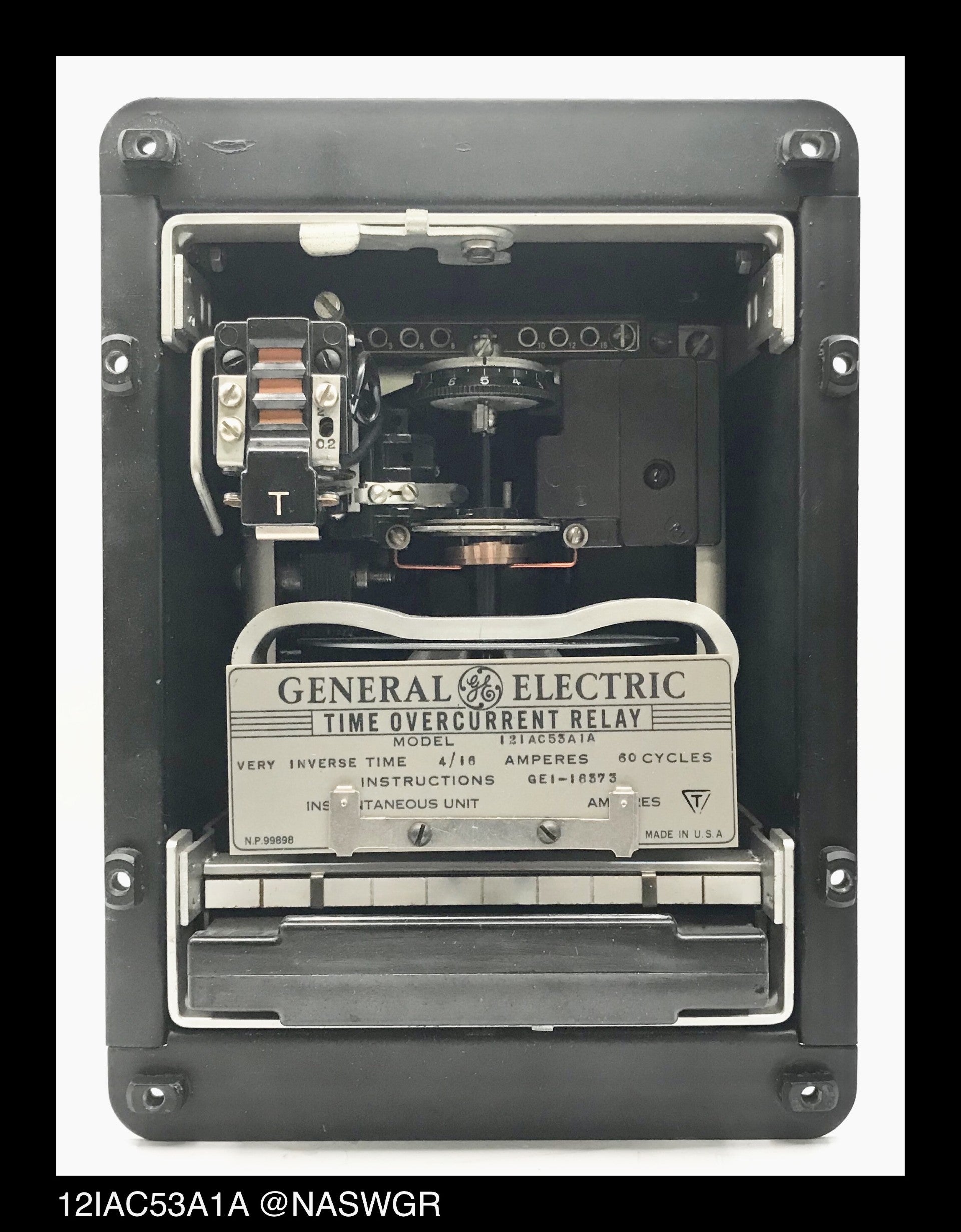 GE 12IAC53A1A Overcurrent Relay - 4-16 Amp — North American Switchgear ...