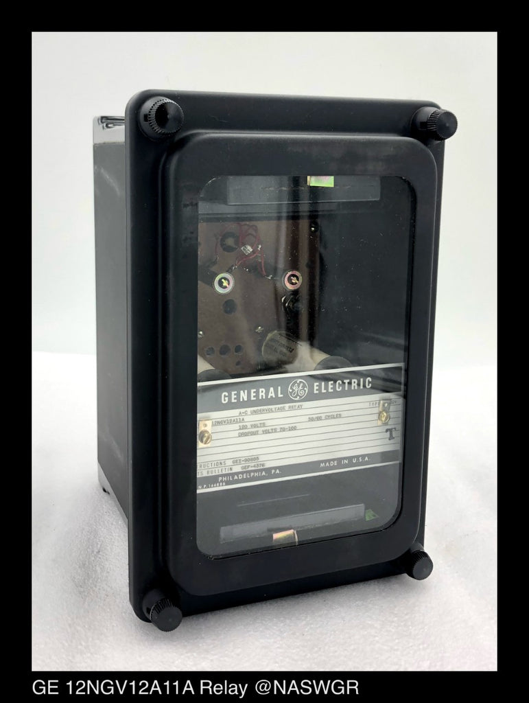 GE 12NGV12A11A Undervoltage Relay - 120vAC - Unused Surplus — North ...