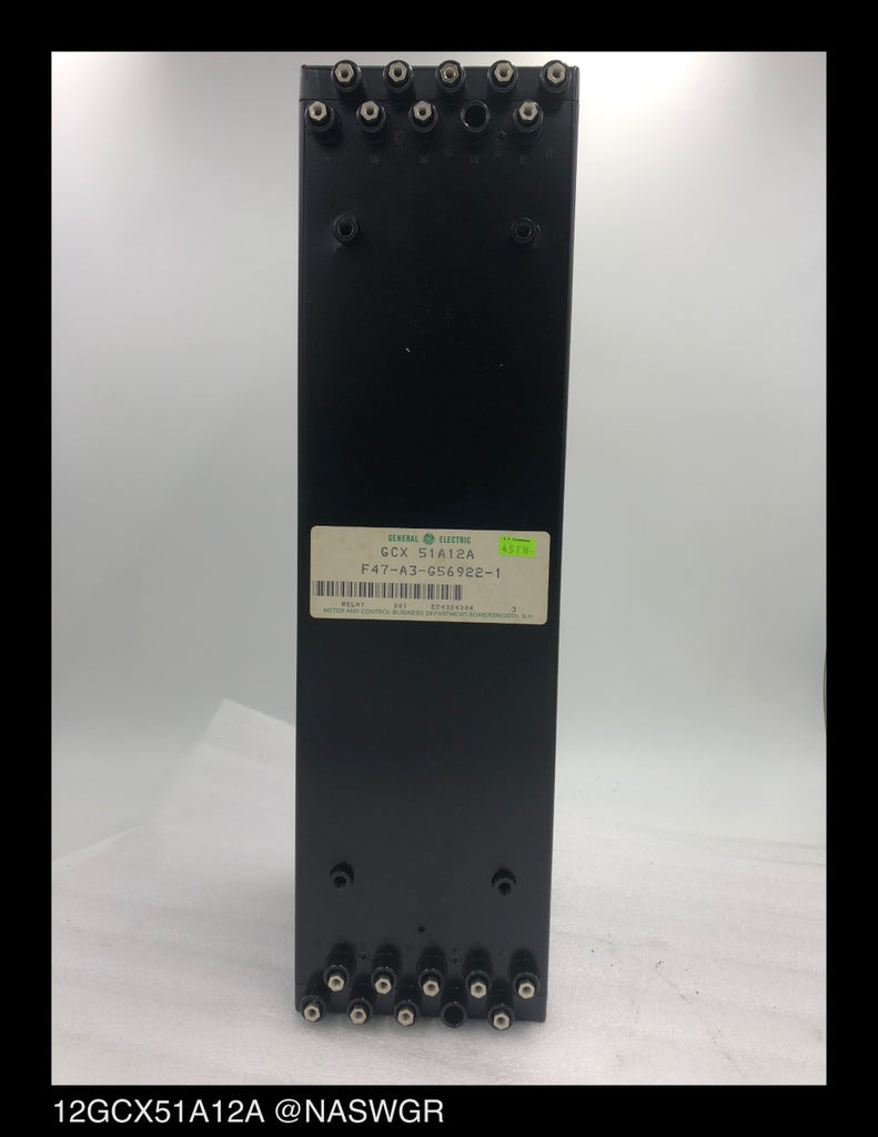 GE 12GCX51A12A Directional Distance Reactance Relay - 5 Amp, 120vAC ...