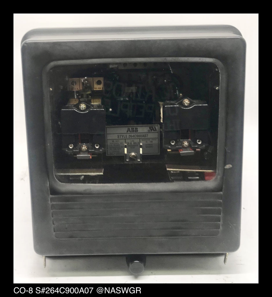 ABB CO-8, 264C900A07 Overcurrent Relay - 1/12 Amp — North American ...