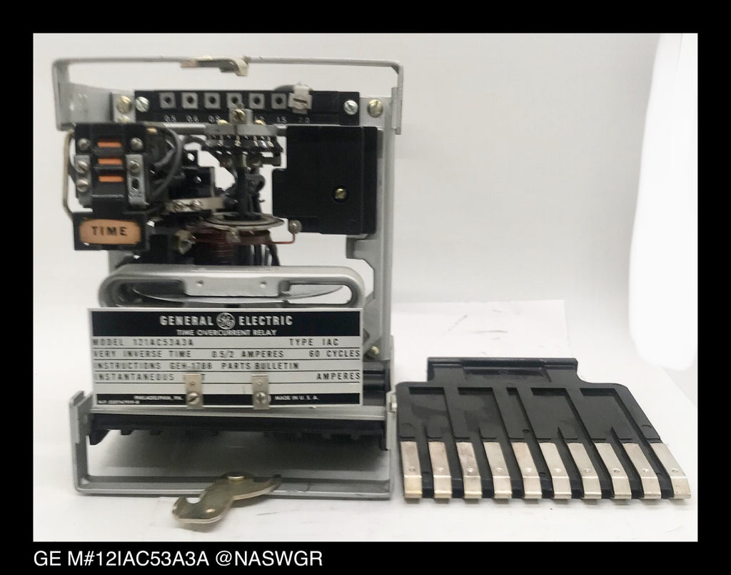 GE 12IAC53A3A Overcurrent Relay - 0.5-2 Amp — North American Switchgear ...