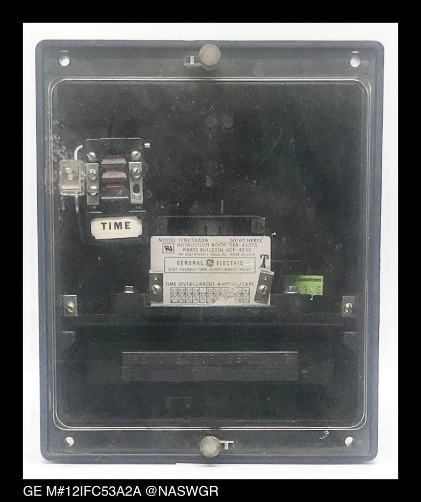 GE 12IFC53A2A Overcurrent Relay - 0.5/4 Amp — North American Switchgear ...