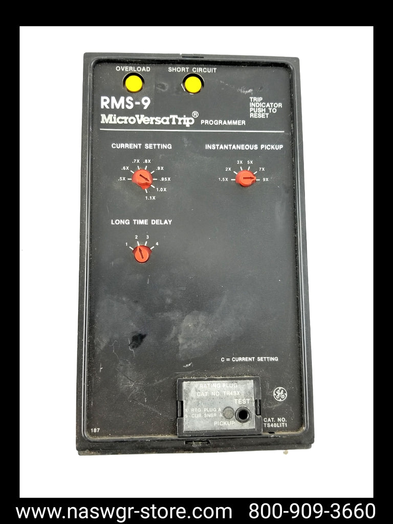 General Electric TS40LIT1 RMS-9 MicroVersaTrip Trip Unit — North ...