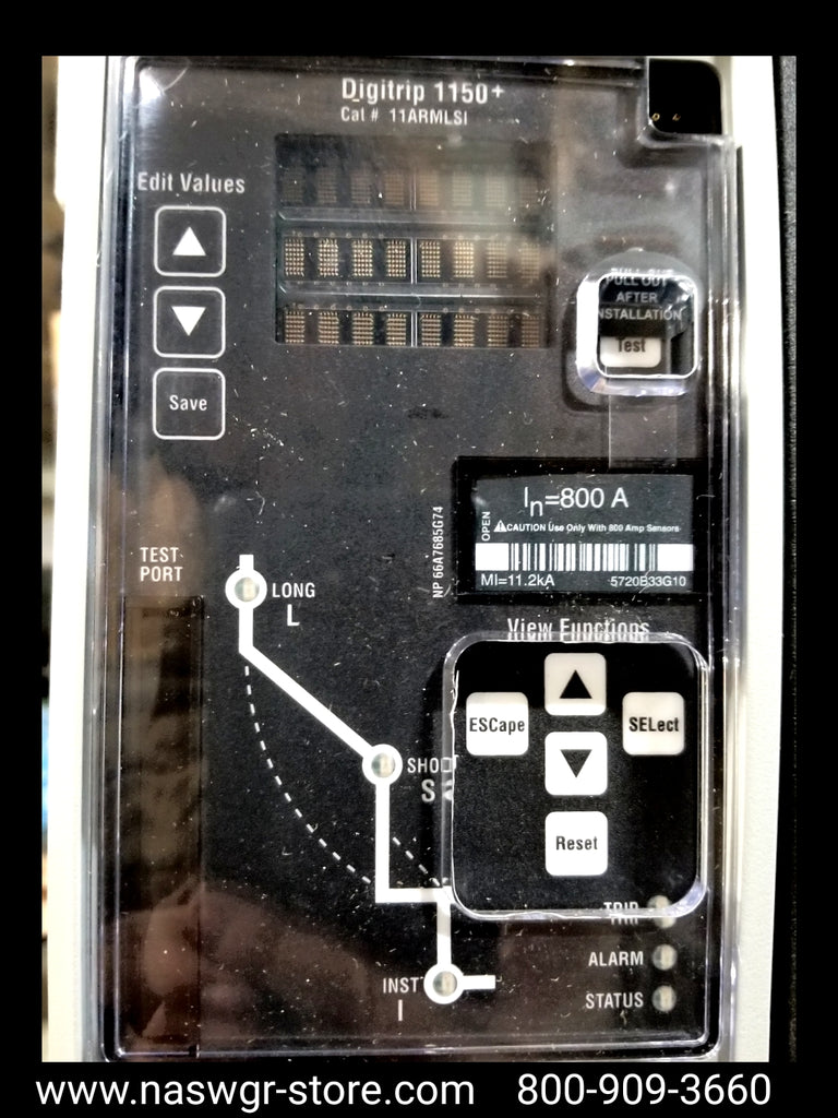 Eaton Magnum DS MDNC08 Circuit Breaker (E/O,B/I) - 800 Amp - Unused ...