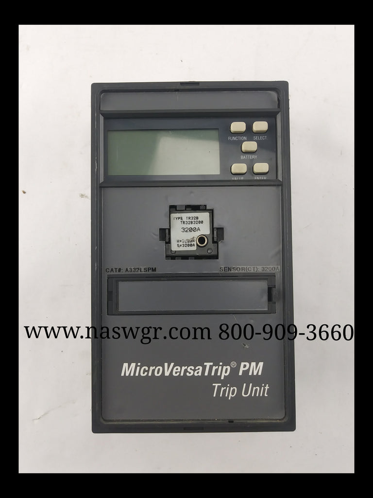 General Electric A332LSPM MicroVersaTrip Plus Unit — North American ...