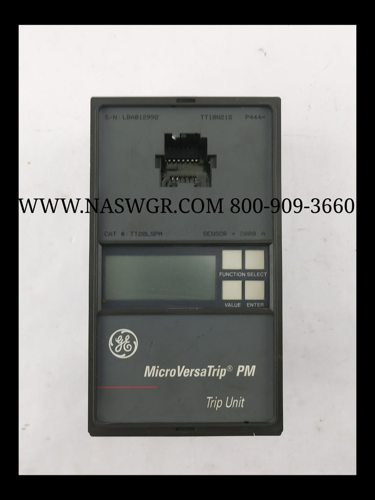 General Electric MicroVersaTrip Trip Unit — North American Switchgear Store