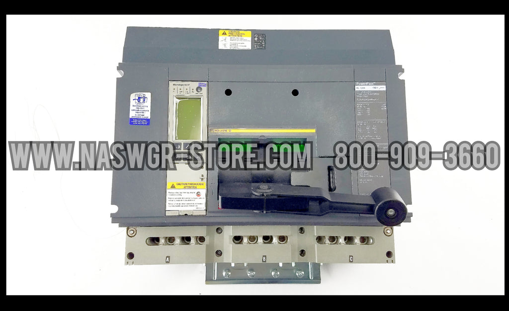 Square D PowerPact RL1200 Circuit Breaker (M/O,B/I) - 1200 Amp — North ...
