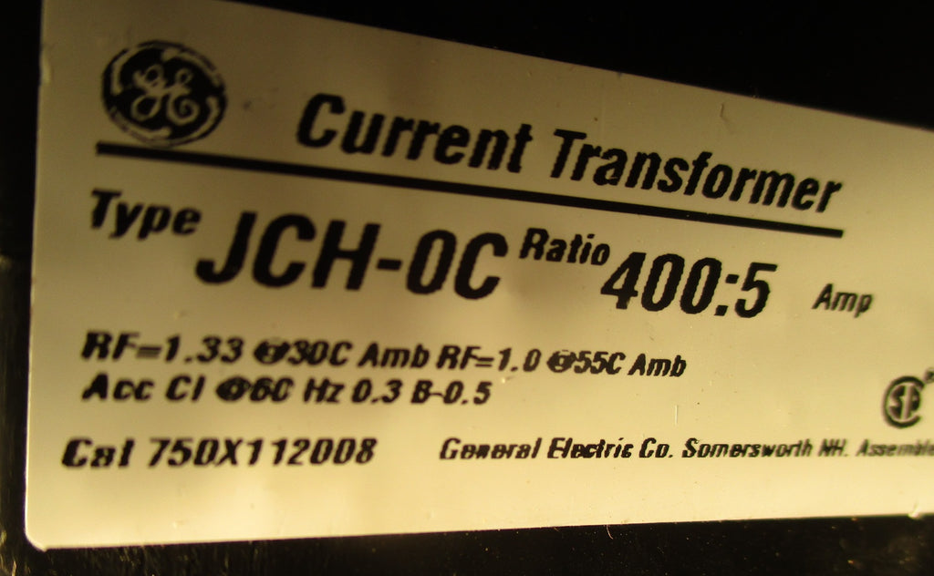 75DX112008 - General Electric - JCH-0C Current Transformer — North ...
