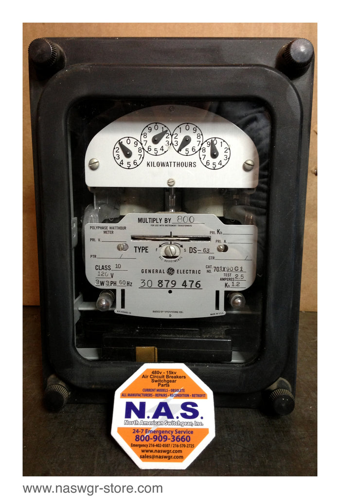 GE 701X90G1 Polyphase Watthour Meter — North American Switchgear Store