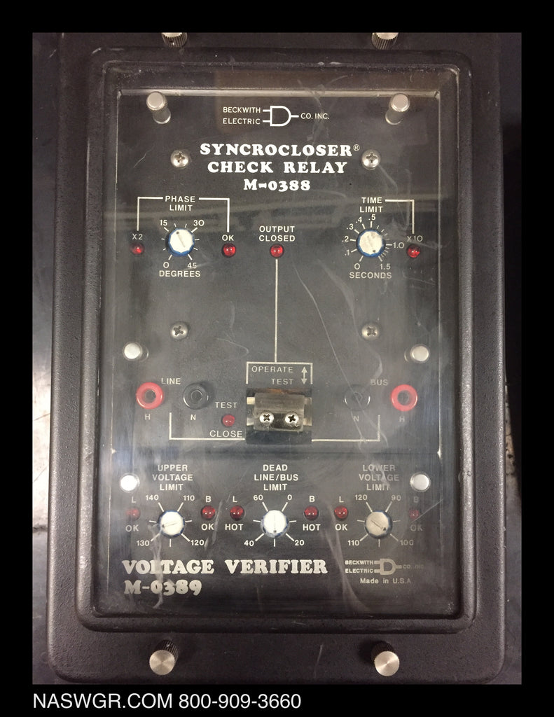 Beckwith Electric M-0388 Relay — North American Switchgear Store