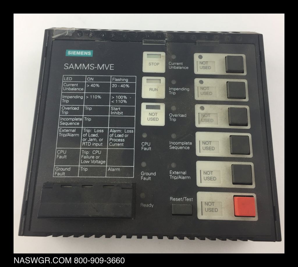 SIEMENS SAM6 Relay — North American Switchgear Store