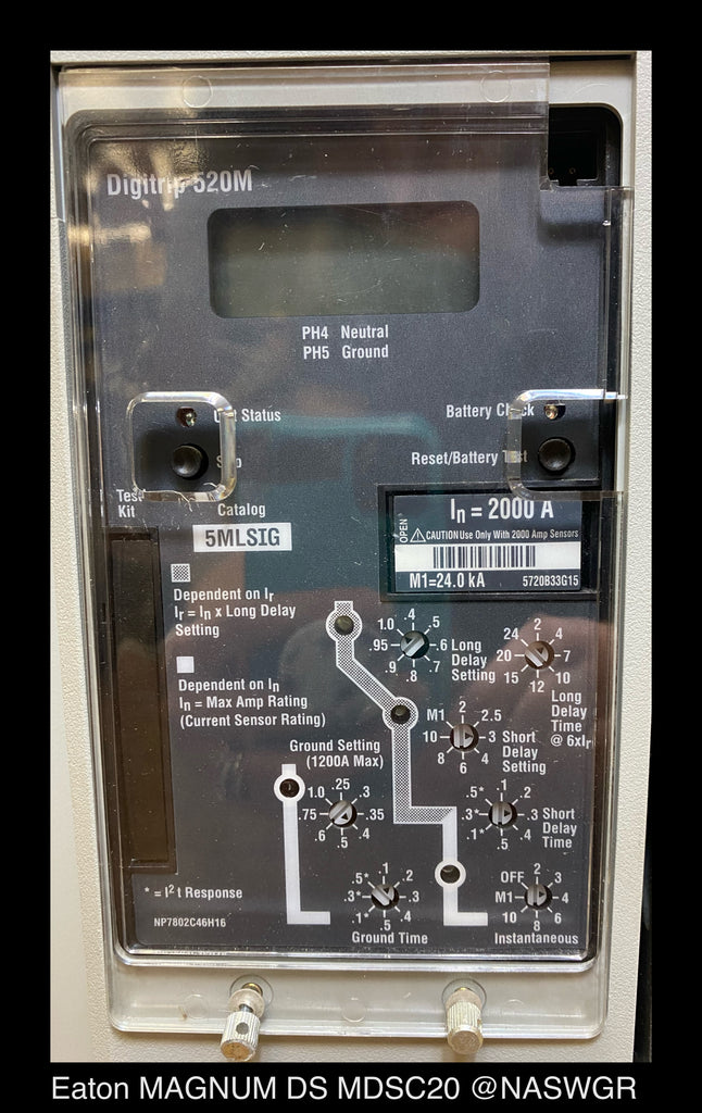 Eaton Magnum DS MDSC20 Circuit Breaker (E/O,B/I) - 2000 Amp — North ...