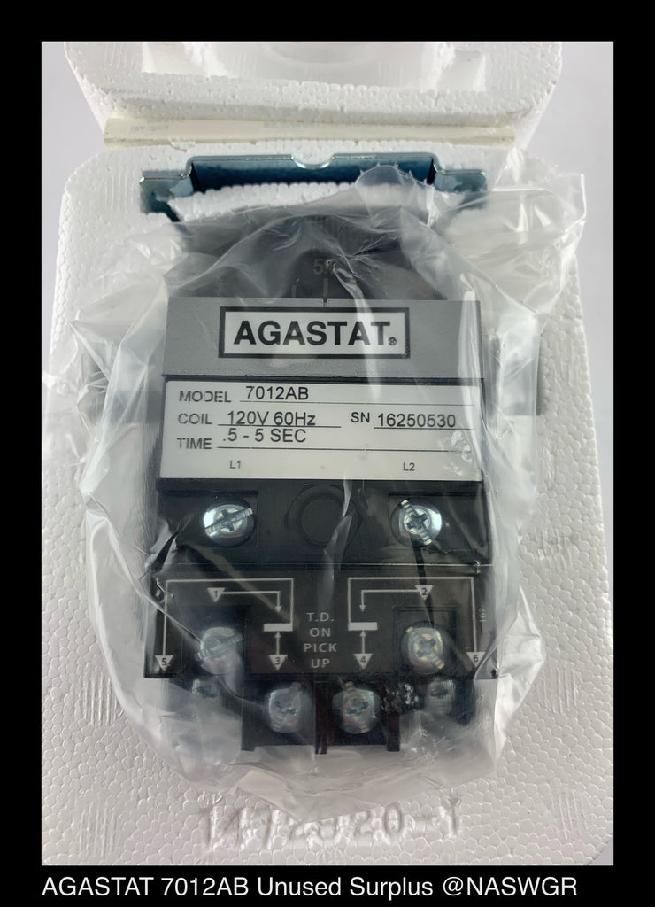 AGASTAT 7012AB Timing Relay Unused Surplus — North American Switchgear ...