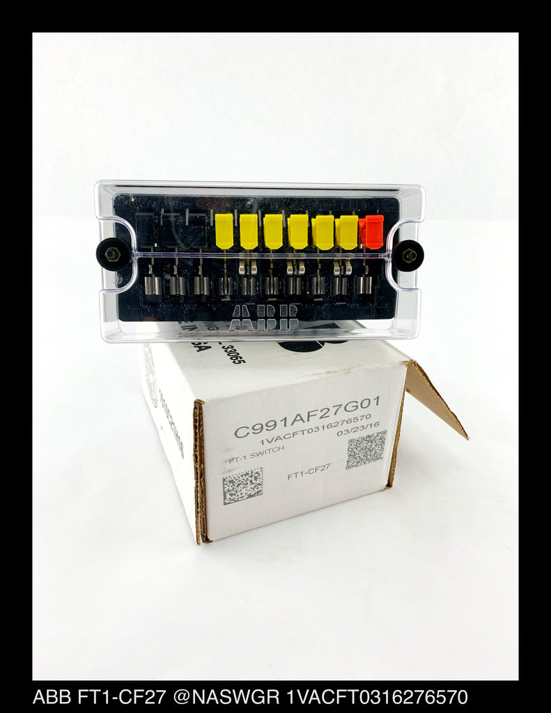 ABB FT-1, C991AF27G01 Flexitest Switch - 10 Pole - Unused — North ...