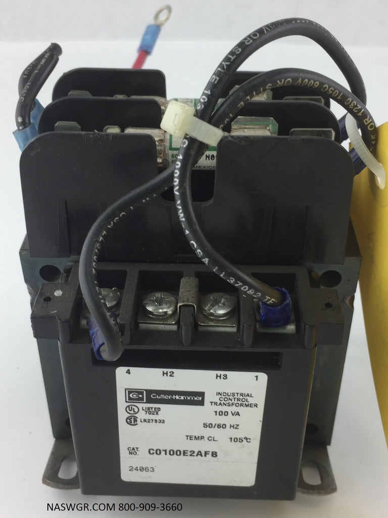 C0100E2AFB ~ Cutler-Hammer C0100E2AFB Transformer — North American ...