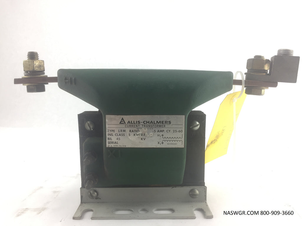 Allis Chalmers LRM Current Transformer - 150:5 Amp — North American ...