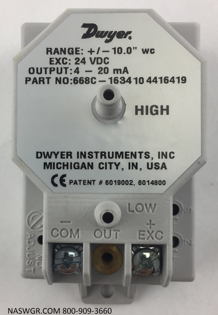 Dwyer 668C 1634 Transmitter — North American Switchgear Store