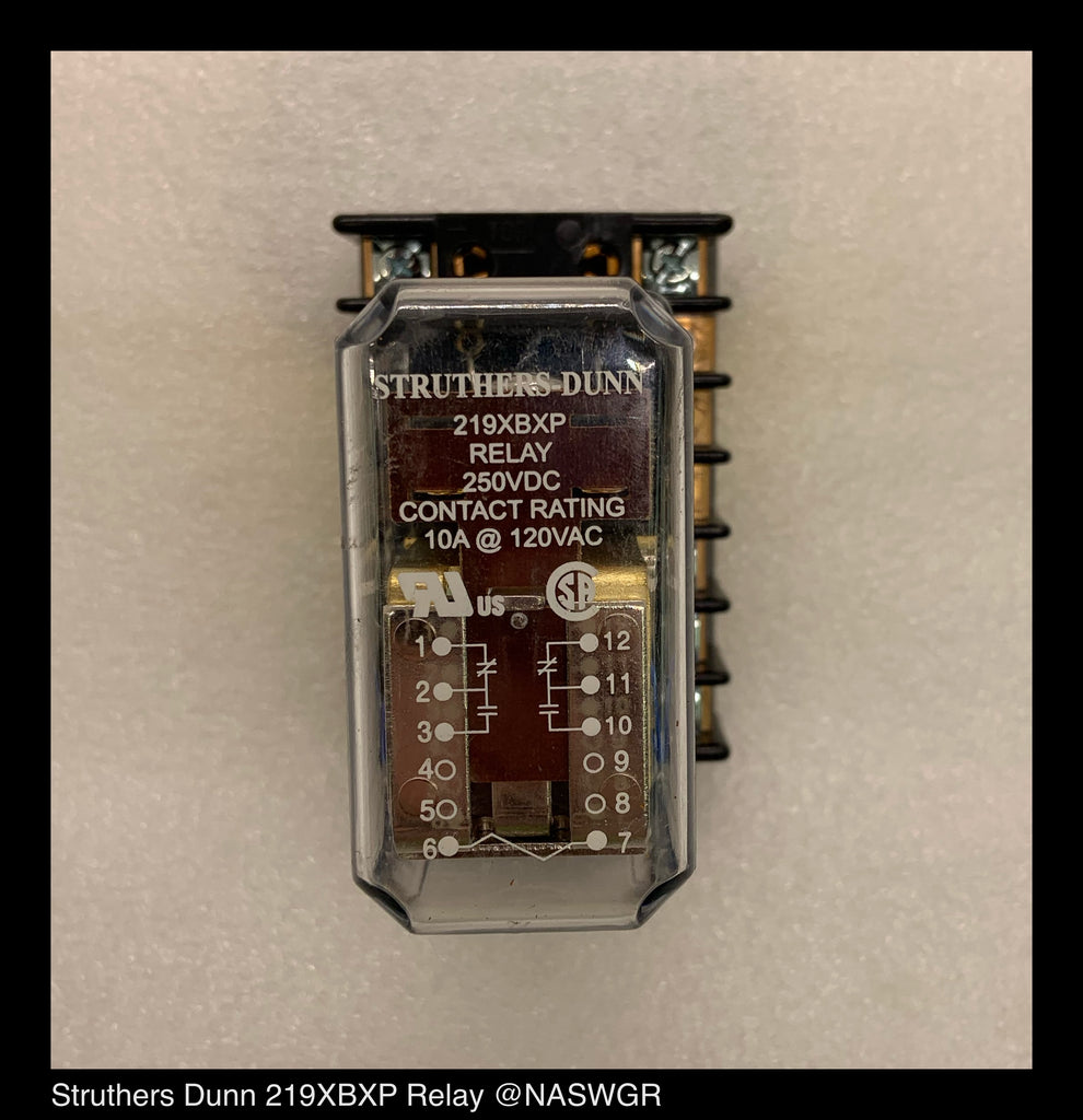 Struthers Dunn 219XBXP General Purpose Relay - 250vDC - Unused — North ...