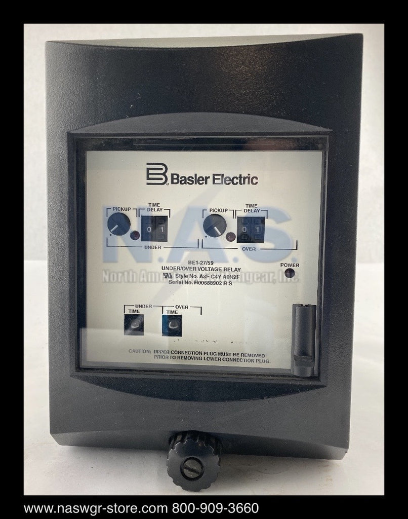 Basler Electric BE1-27/59 Under/Over Voltage Relay — North American ...