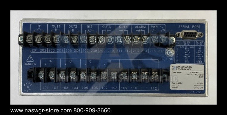 Schweitzer Engineering Laboratories SEL-551 Overcurrent / Reclosing Re ...
