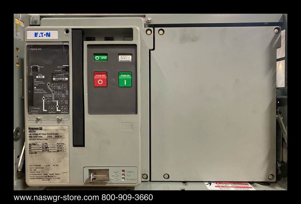 Eaton Magnum DS MDNC4N Circuit Breaker (M/O,D/O) - 4000 Amp — North ...