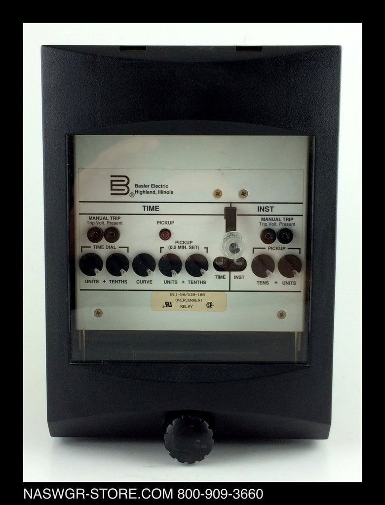 BE1-50/51B-106 ~ Basler BE1-50/51B-106 Overcurrent Relay ~ Basler BE1 ...