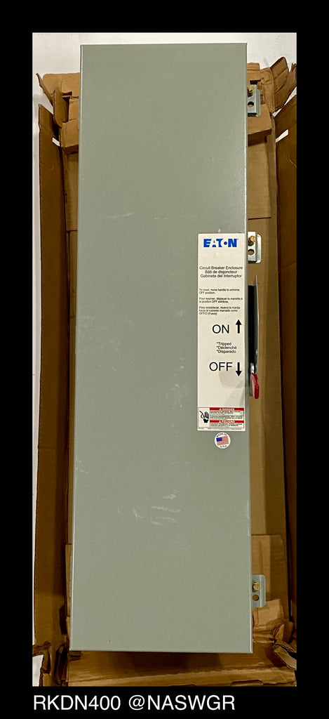 Eaton RKDN400 Circuit Breaker Enclosure - 400 Amp - Unused — North ...