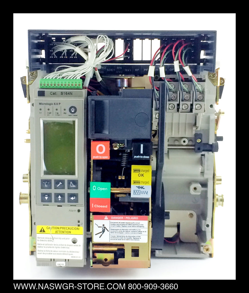 Square D Masterpact NT08N1 Circuit Breaker (M/O,D/O) - 800 Amp — North ...