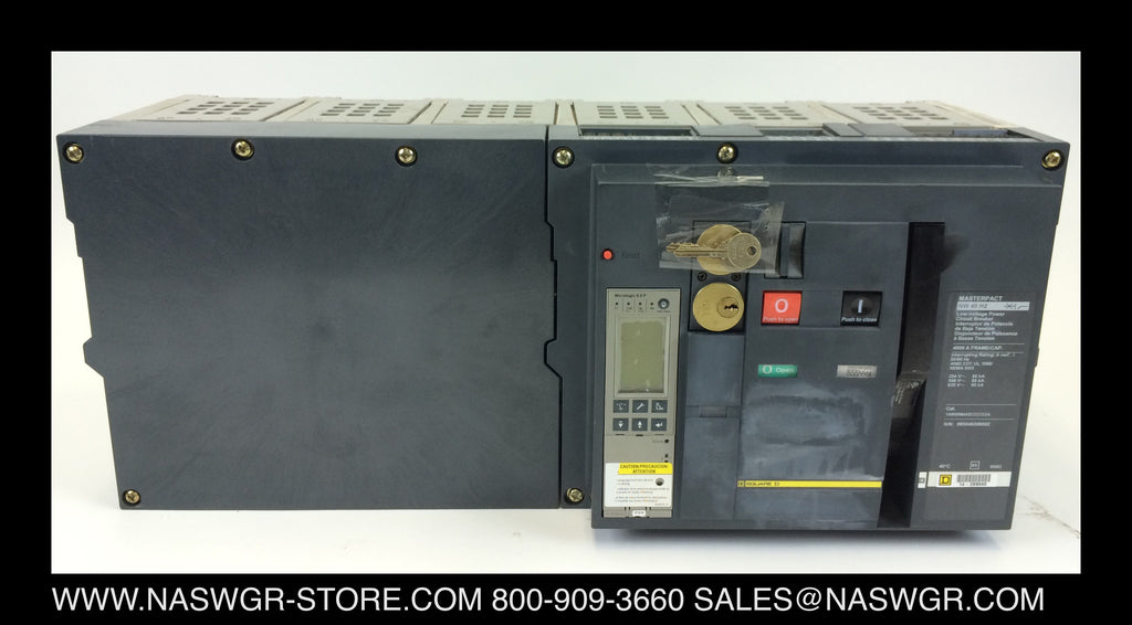Square D MasterPact NW40H2 Circuit Breaker (M/O,D/O) - 4000 Amp — North ...