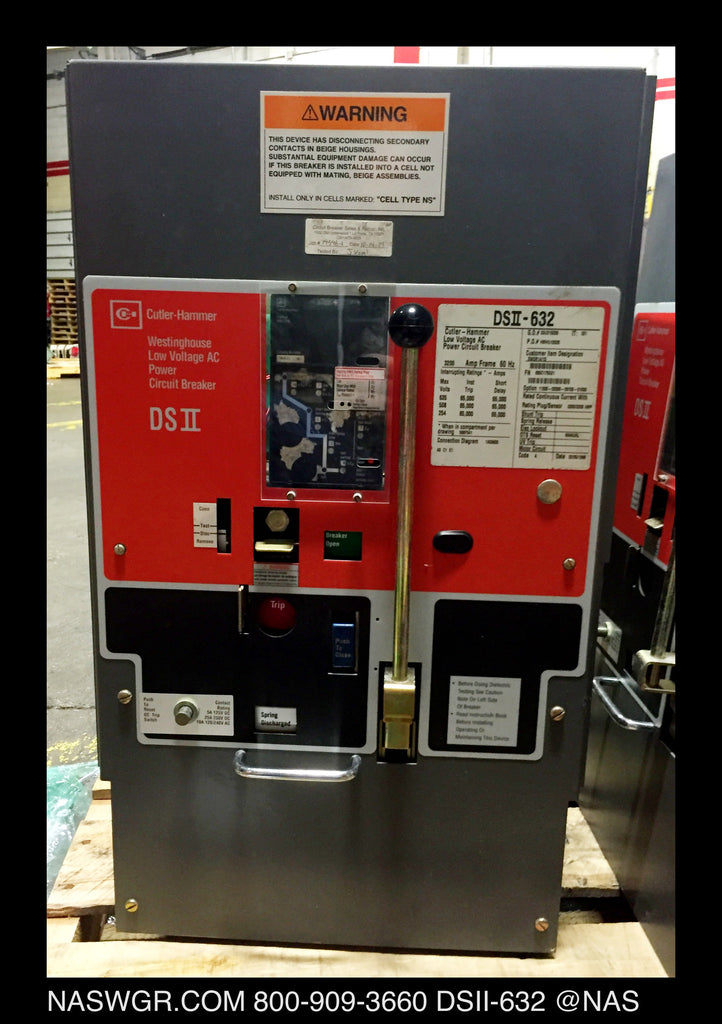 Cutler-Hammer DSII-632 Circuit Breaker (M/E/O,D/O) - 3200 Amp — North ...