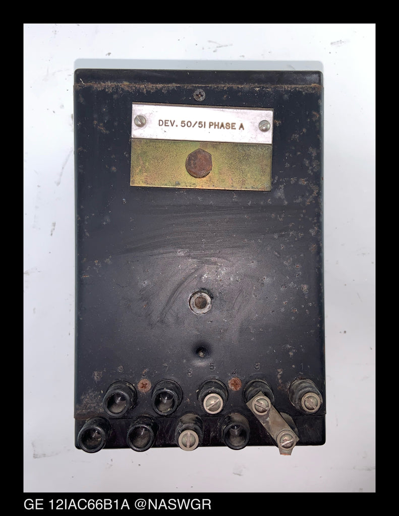 GE 12IAC66B1A Time Overcurrent Relay — North American Switchgear Store
