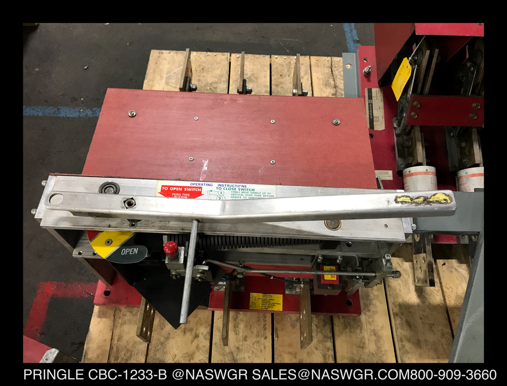 Pringle CBC-1233-B Bolted Pressure Switch ~ 1200 amp — North American ...