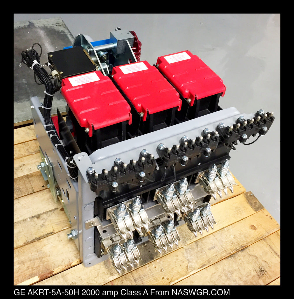 General Electric AKRT-5A-50H Circuit Breaker (M/O,D/O) - 2000 Amp ...