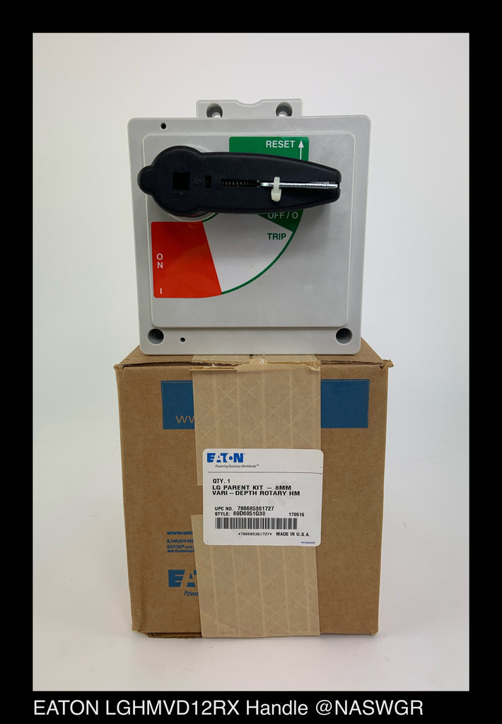 Eaton LGHMVD12RX Rotary Handle Assembly - LG Frame - Unused — North ...