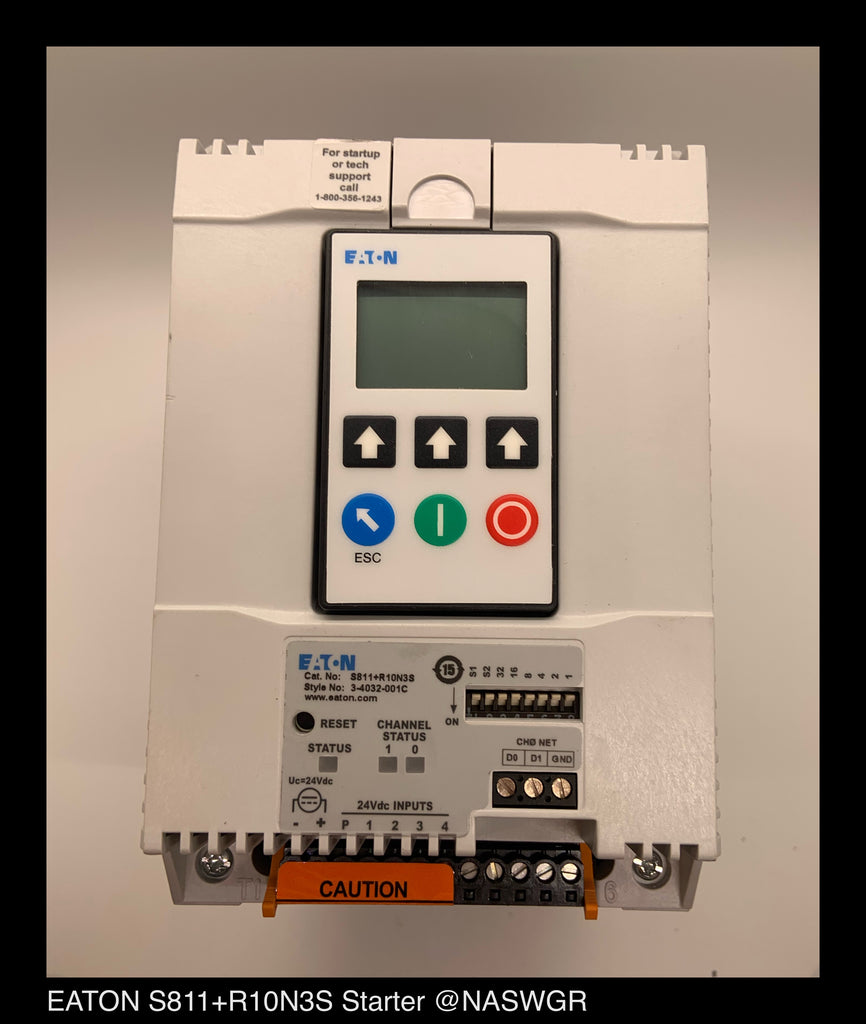 Eaton S811+R10N3S Reduced Voltage Soft Starter - 105 Amp - Unused ...