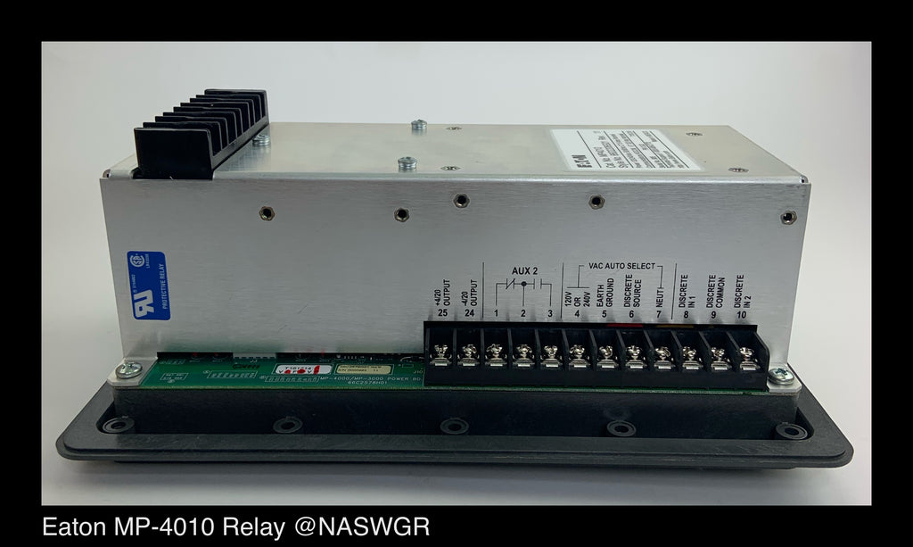 Eaton MP-4000, 66D2206G01 Motor Protection Relay - Unused — North ...