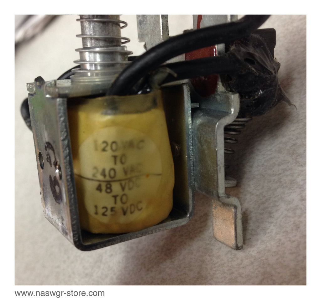 Shunt Trip Device for GE THED136100 Breaker , 120VAC to 240 VAC , 48 V ...