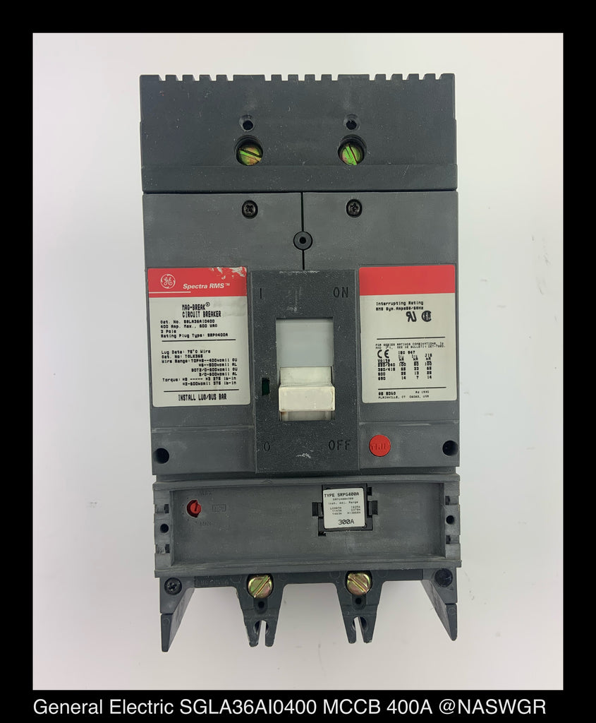 GE Spectra SGLA36AI0400 Circuit Breaker - 250 Amp — North American ...